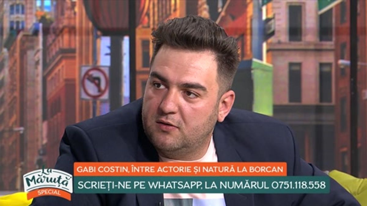 Gabi Costin, între actorie și natură la borcan | Scene si bonusuri din ...