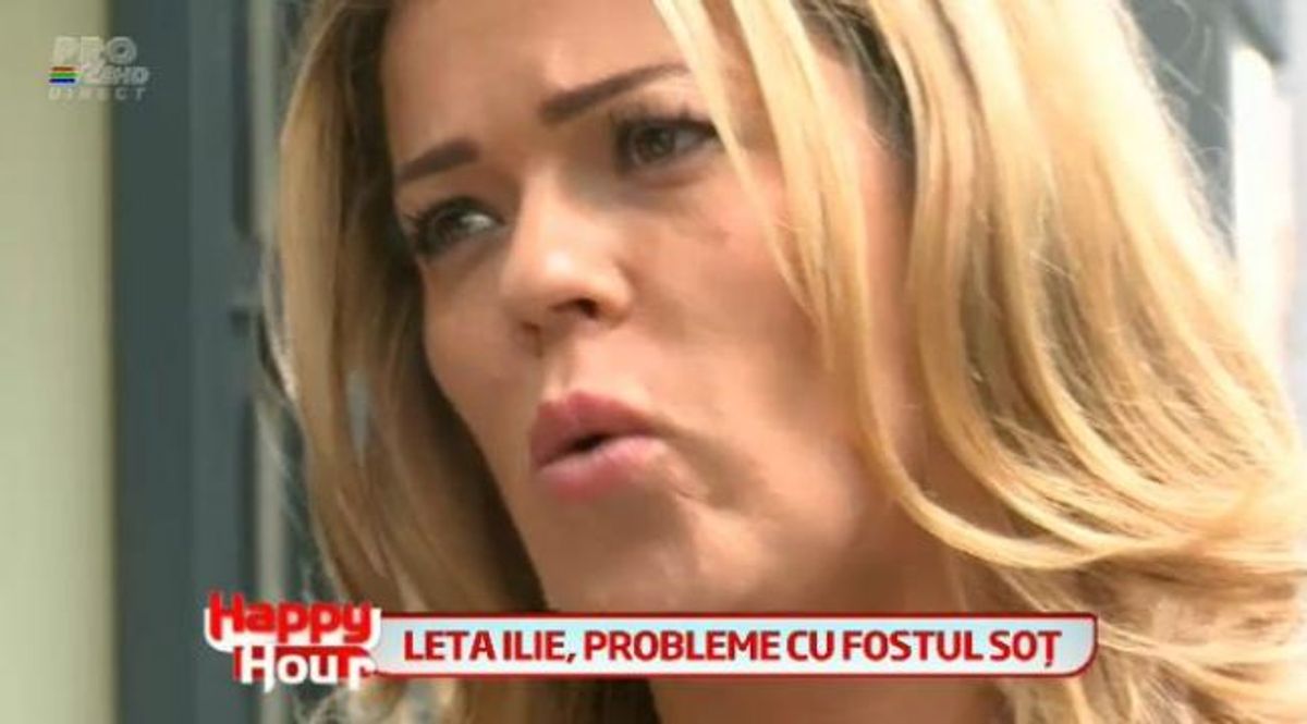 Leta Ilie, probleme cu fostul sot: "A ramas la fel, nu plateste pensia ...