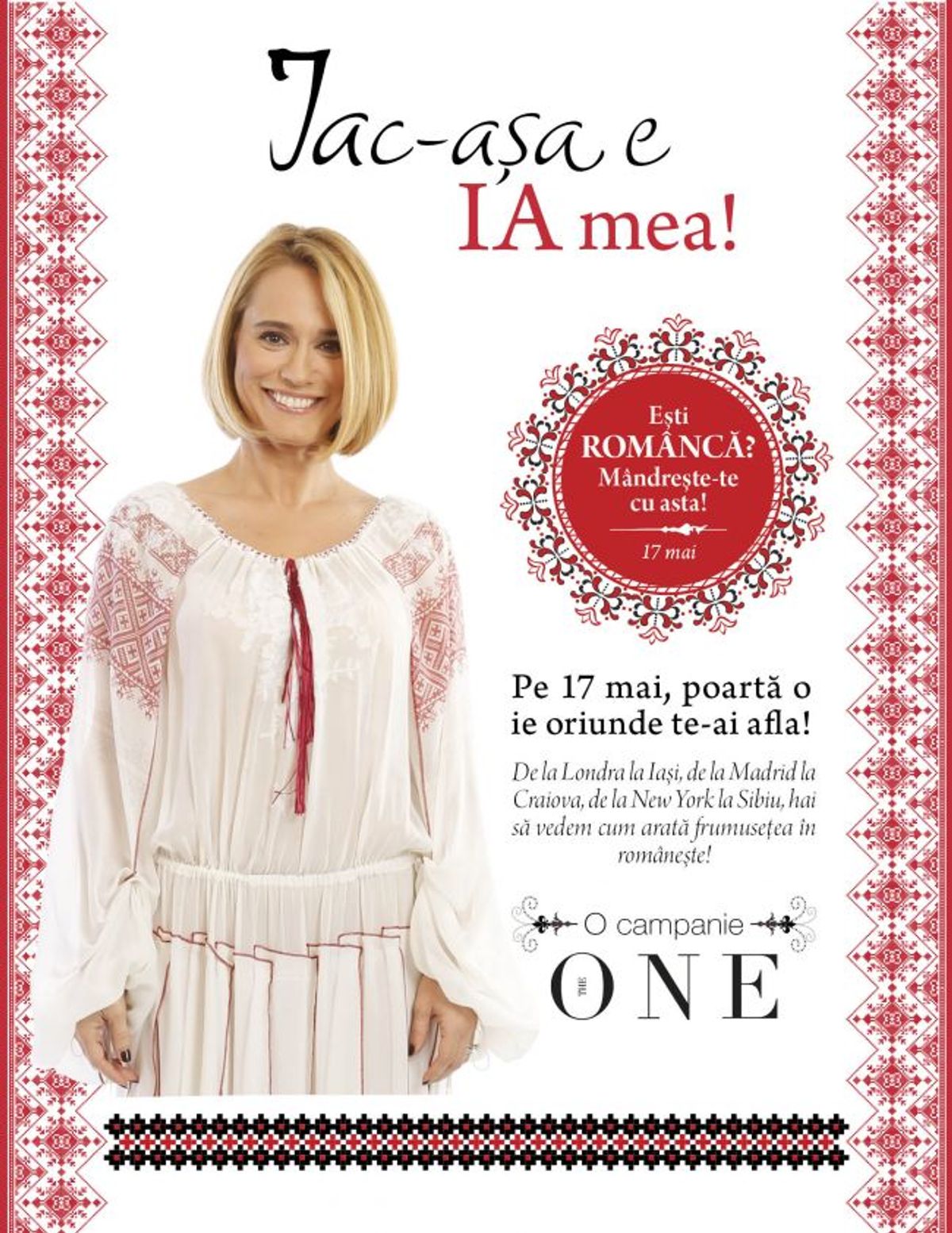 "Iac-asa e ia mea!" Vedetele se mandresc cu portul romanesc in noua ...