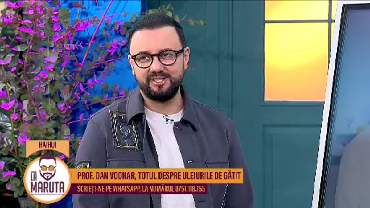Prof. Dan Vodnar, totul despre uleiurile de gătit | Scene si bonusuri ...